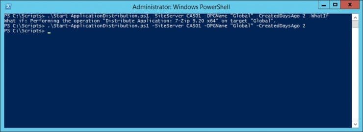 Automatically Distribute Applications To A Distribution Point Group With Powershell Msendpointmgr