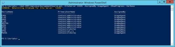 Get Primary User And Device Relationship Assignment Source With