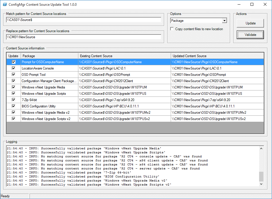 ConfigMgr Content Source Update Tool 1.0.0 - MSEndpointMgr ConfigMgr Content Source Update Tool 1.0.0 - MSEndpointMgr