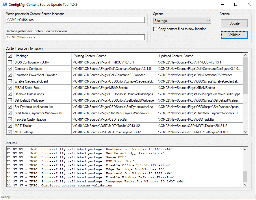 ConfigMgr Content Source Update Tool - Version 1.0.2 released - MSEndpointMgr