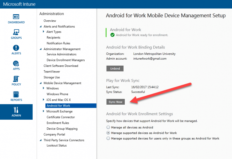 Walk Through Series: Intune MDM / Android for Work : Part 3 - MSEndpointMgr