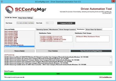 SCCM & MDT Driver Package Automation for Dell, Lenovo and HP hardware.
