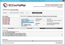 SCCM & MDT Driver Package Automation for Dell, Lenovo and HP hardware.