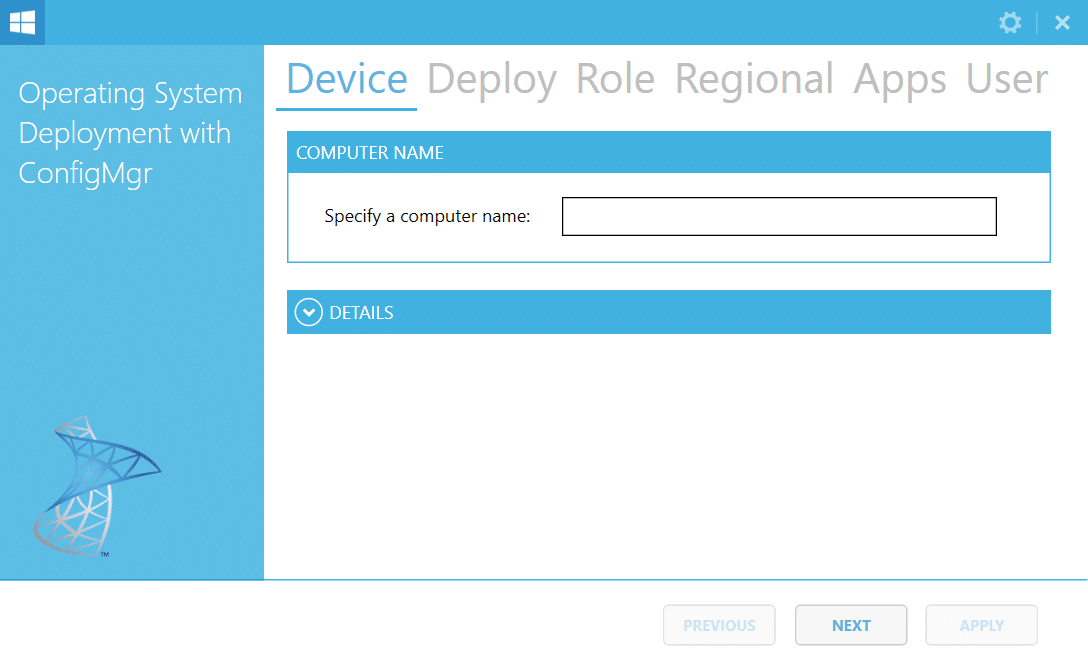 Sccm Osd Frontend With Powershellxamlwpnet Sccm Osd New Powershell