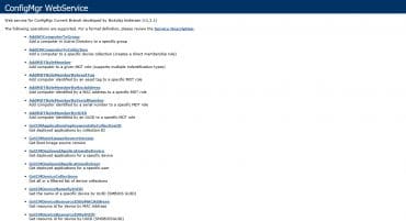 Modern BIOS Management using Web Services during OSD with ConfigMgr ...