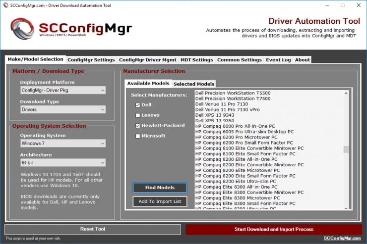Driver Automation Tool 5 0 0 Released Msendpointmgr