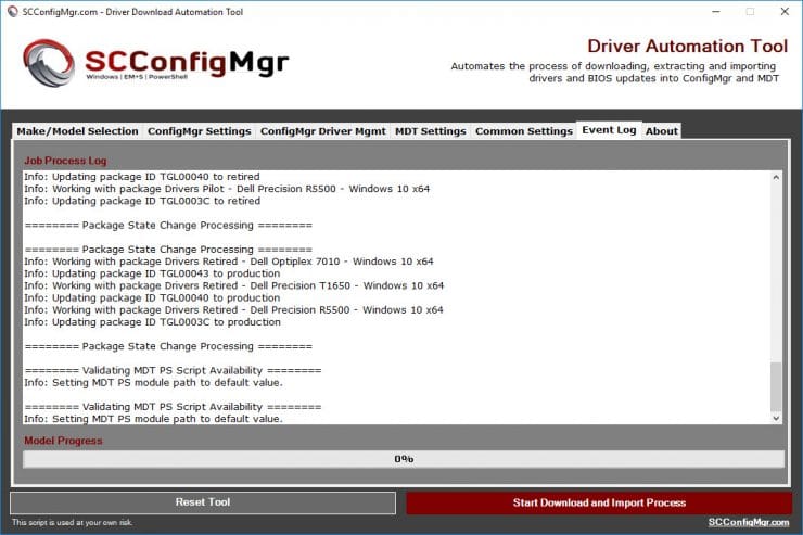 Driver Automation Tool 5 0 0 Released Msendpointmgr