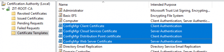 ConfigMgr PKI - Part 2 (Create Certificates) - MSEndpointMgr