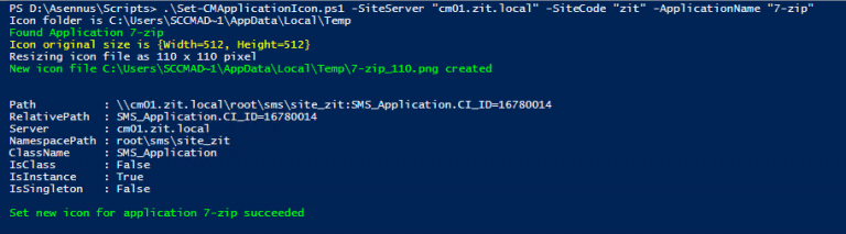 Set Application icon size in Software Center for ConfigMgr using PowerShell - MSEndpointMgr