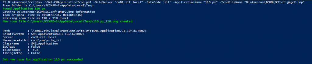 Set Application icon size in Software Center for ConfigMgr using PowerShell - MSEndpointMgr