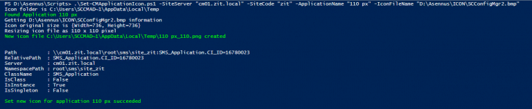 Set Application icon size in Software Center for ConfigMgr using ...