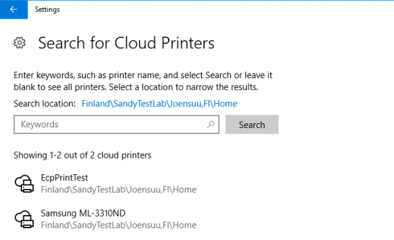 Deploy Hybrid Cloud Print - MSEndpointMgr