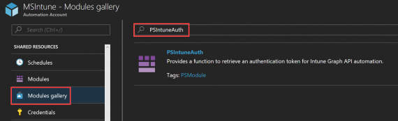 Getting Started With Microsoft Intune And Azure Automation Msendpointmgr