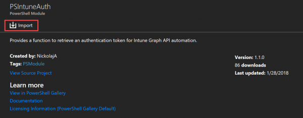 Getting Started With Microsoft Intune And Azure Automation Msendpointmgr