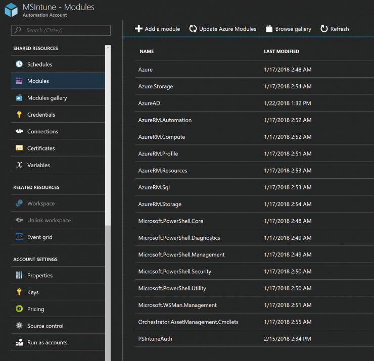 Getting started with Microsoft Intune and Azure Automation - MSEndpointMgr