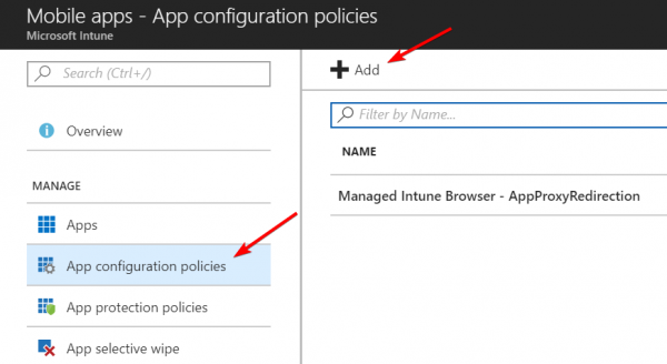 Intune Managed Browser with Azure AD Application Proxy and Conditional Access - MSEndpointMgr