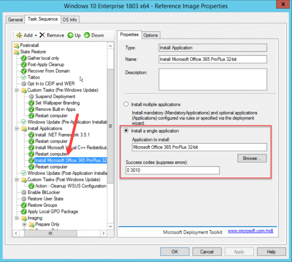 Include Office 365 ProPlus in your Windows 10 reference image ...
