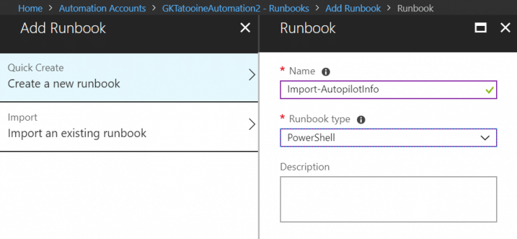 Automation of gathering and importing Windows Autopilot information ...