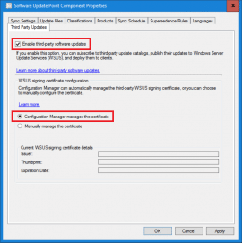 Configure and deploy Third-Party Software Updates with ConfigMgr ...