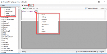 CMPivot in ConfigMgr 1806 - Part 1 - What is CMPivot and your first query - MSEndpointMgr