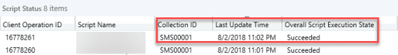 Cmpivot In Configmgr 1806 Part 2 Create A Collectionrun Script From Query Information