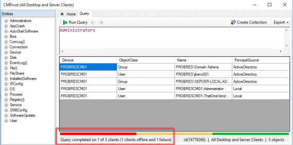 CMPivot in ConfigMgr 1806 - Part 3 - CMPivot and SQL Reports - MSEndpointMgr