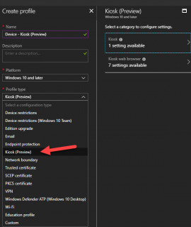 Create Windows 10 Kiosk devices using Microsoft Intune - multiple apps ...