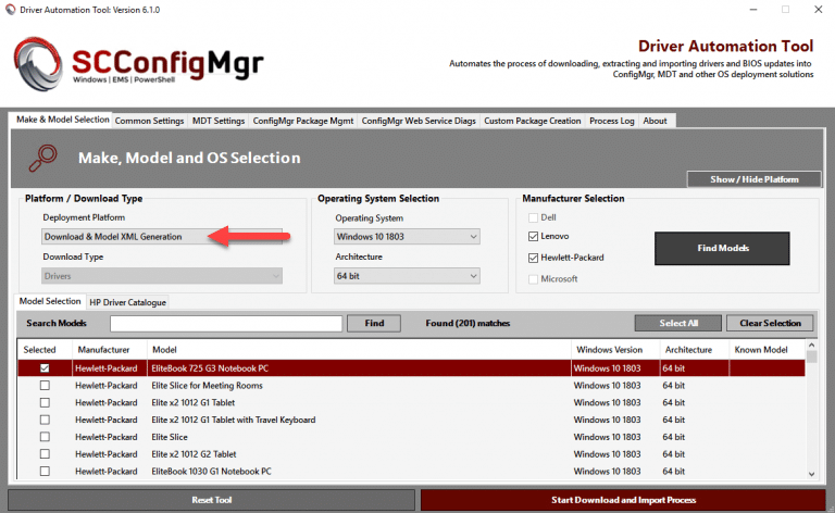 Driver Automation Tool 6 1 0 Released Msendpointmgr