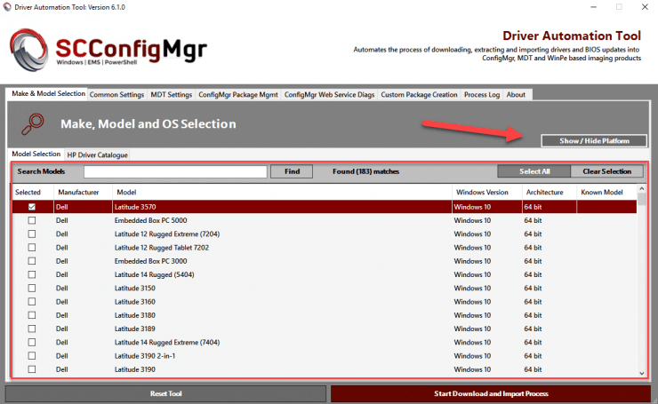 Driver Automation Tool 6.1.0 Released - MSEndpointMgr