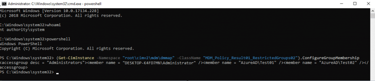 Configure Restricted Groups Policy CSP with Microsoft Intune - MSEndpointMgr