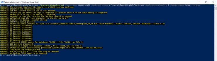 How to back up a WSUS SQL database with PowerShell - MSEndpointMgr