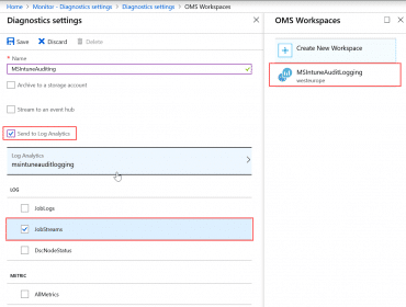 Export Microsoft Intune audit data to Log Analytics using Graph API and ...
