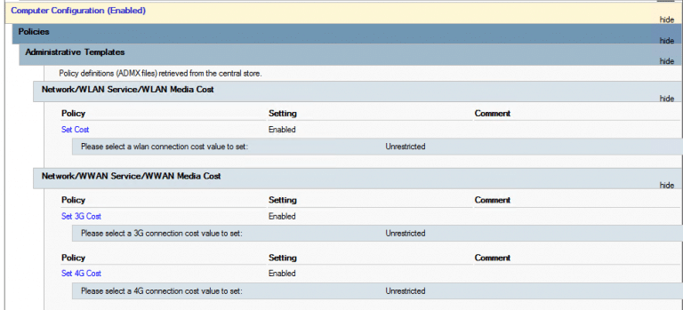 Force ConfigMgr client deployment on metered network - MSEndpointMgr