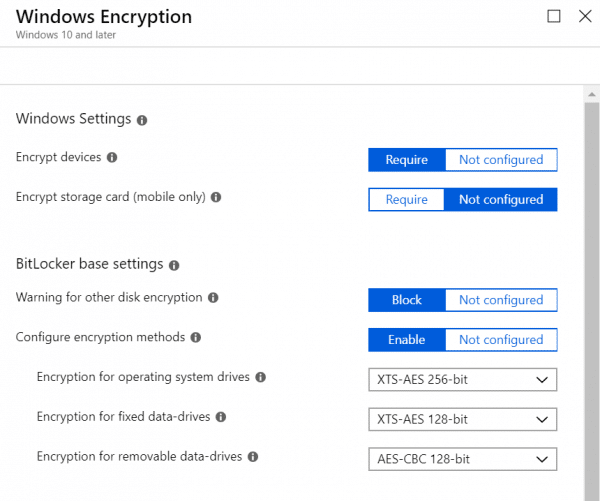 Enabling BitLocker on non-HSTI devices with Intune - MSEndpointMgr