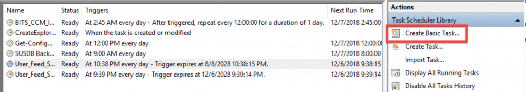 How To Use A Scheduled Task To Query Sql Msendpointmgr 6019