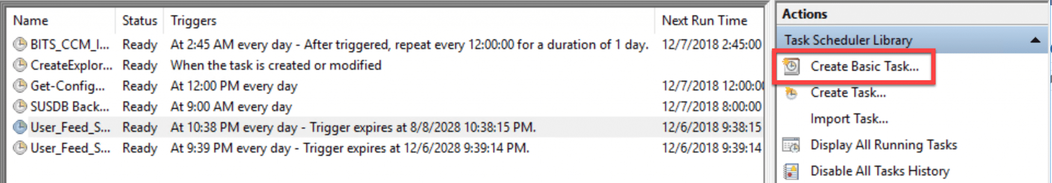 How To Use A Scheduled Task To Query Sql Msendpointmgr
