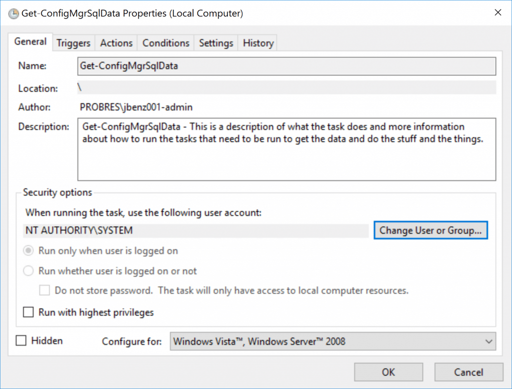 How to use a scheduled task to query SQL - MSEndpointMgr