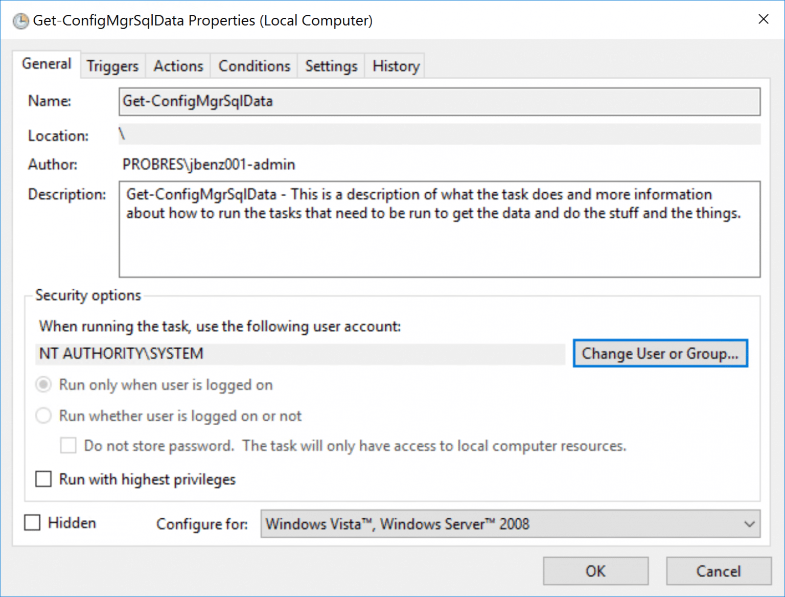 How to use a scheduled task to query SQL - MSEndpointMgr