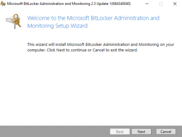 Step by Step: Microsoft BitLocker Administration and Monitoring - Part ...