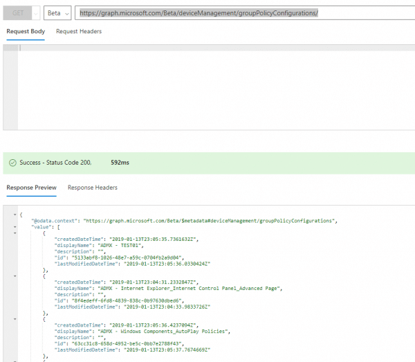 Use Intune Graph Api Export And Import Intune Admx Templates