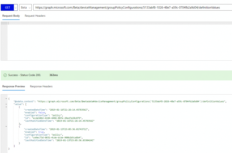 Use Intune Graph API export and import Intune ADMX templates ...