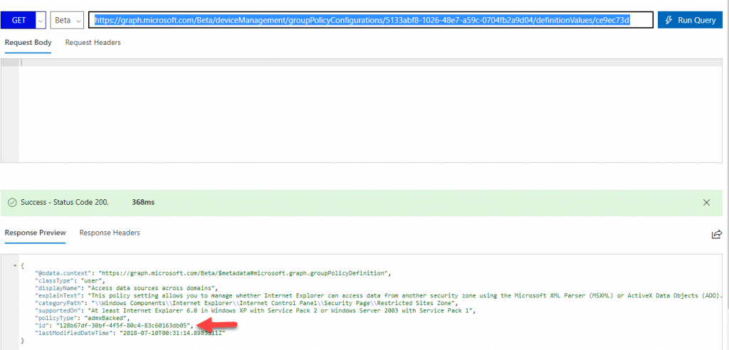 Use Intune Graph API export and import Intune ADMX templates ...