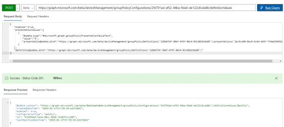 Use Intune Graph API export and import Intune ADMX templates ...