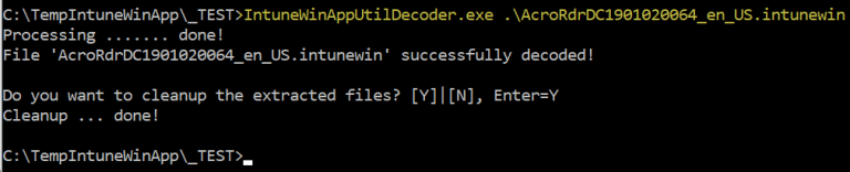 How to decode Intune Win32 App Packages - MSEndpointMgr