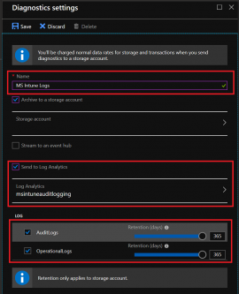 Getting started with Microsoft Intune Diagnostics and Log Analytics