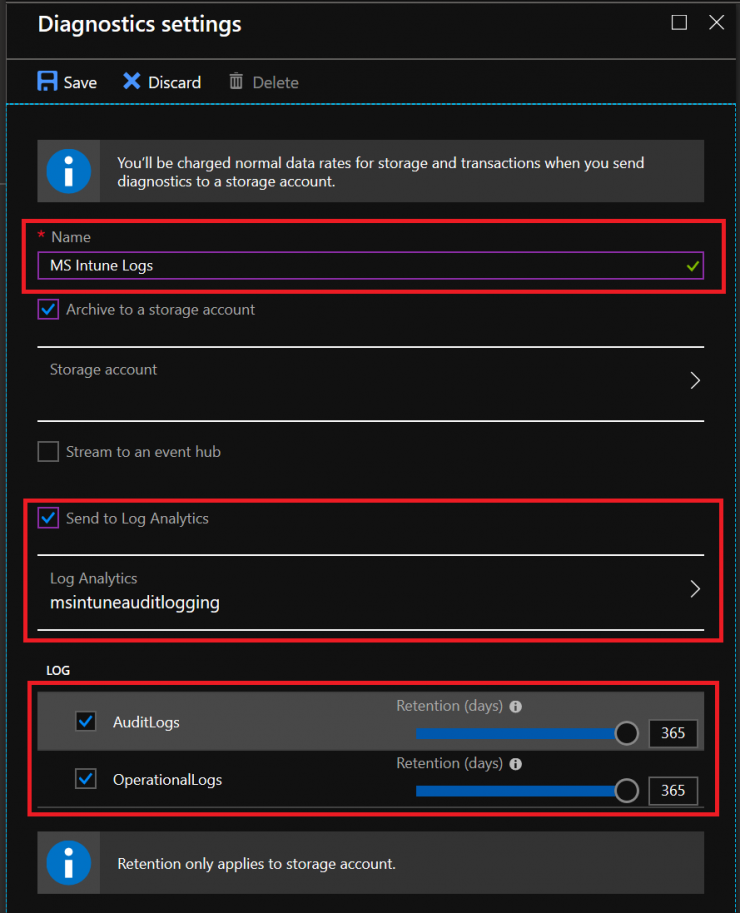 Getting started with Microsoft Intune Diagnostics and Log Analytics