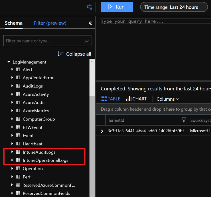 Getting started with Microsoft Intune Diagnostics and Log Analytics