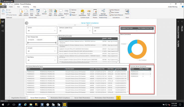 Patch Compliance Reporting in PowerBI Report Version 2.5 - MSEndpointMgr