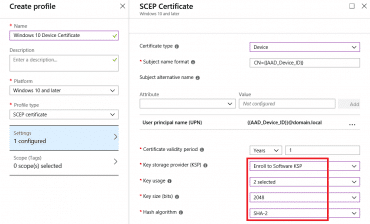 Certificate deployment for mobile devices using Microsoft Intune - Part ...