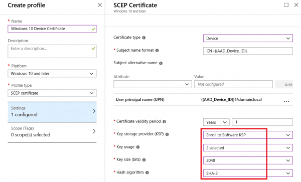 Certificate deployment for mobile devices using Microsoft Intune - Part ...